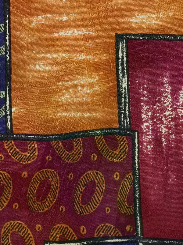 Ermenegildo Zegna Geometric-pattern Silk Tie