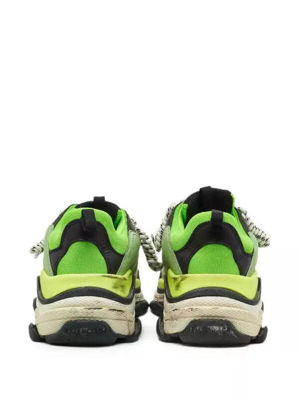 Balenciaga Triple S Lace-up Sneakers - Green