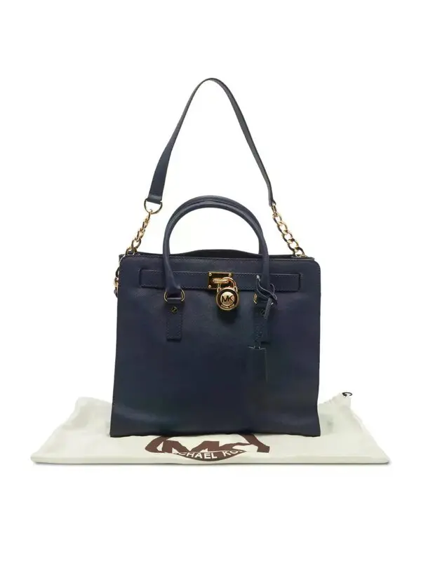 Michael Kors Hamilton Large Tote Bag - Blue