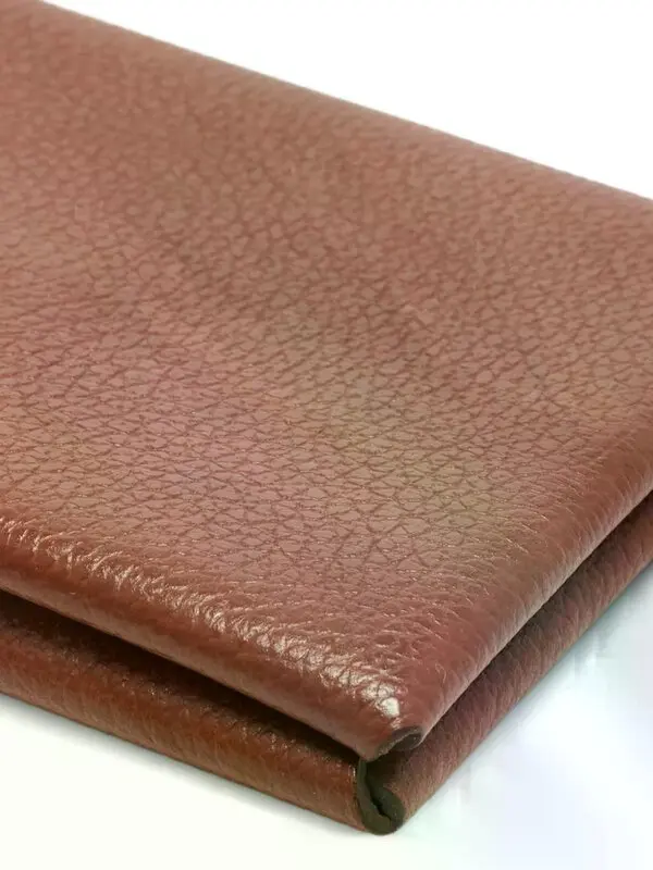 Hermès 2023 Calvi Duo Leather Card Holder - Brown