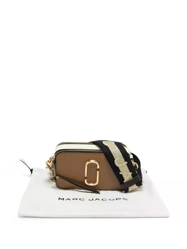 Marc Jacobs Snapshot Saffiano Leather Crossbody Bag - Brown