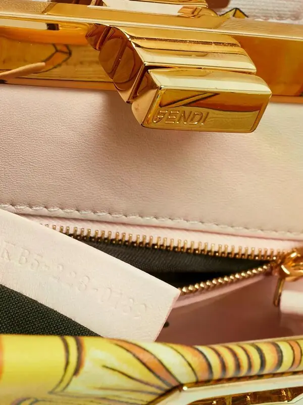 Fendi Fendace Peekaboo Mini Handbag