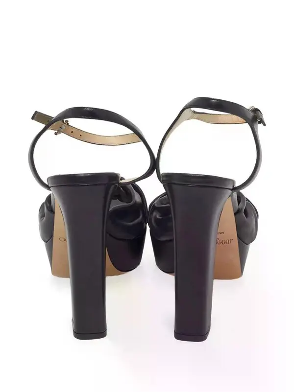 JIMMY CHOO Heloise Knot Sandals