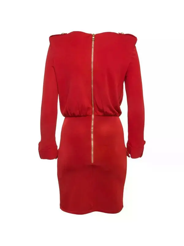 Balmain Double-breasted Mini Dress