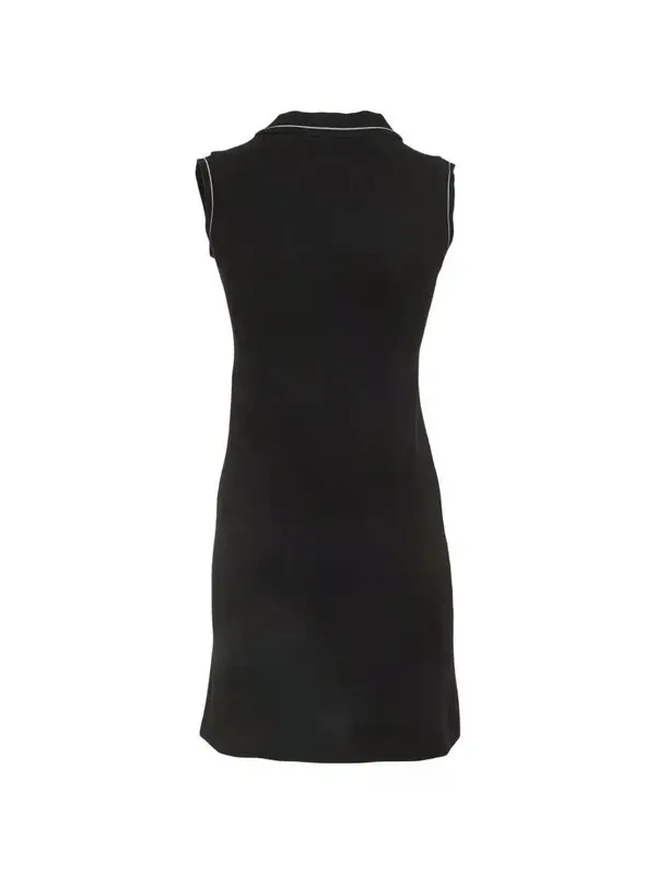 Fendi Ff Logo Polo Mini Dress