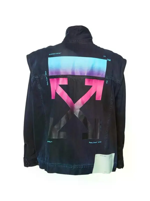 Off-White Gradient Arrows Denim Jacket