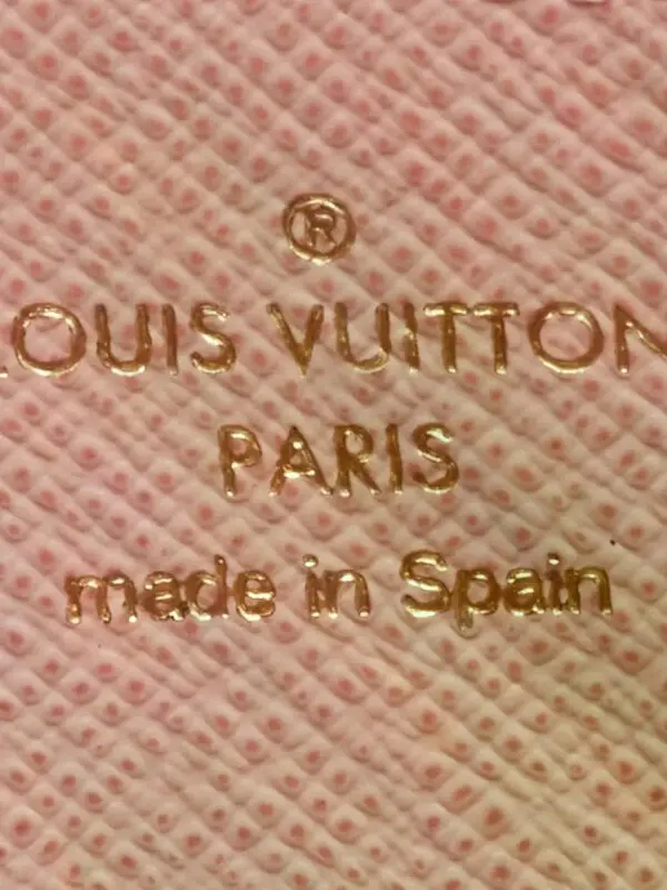 LOUIS VUITTON 2018 Zippy Damier Ebene Wallet - Brown