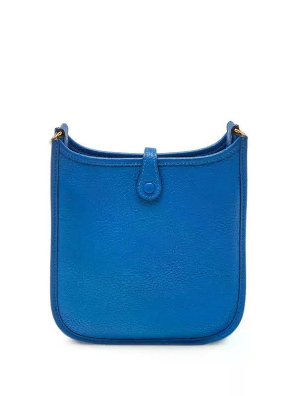 Hermès Evelyne Leather Cross-body Bag - Blue