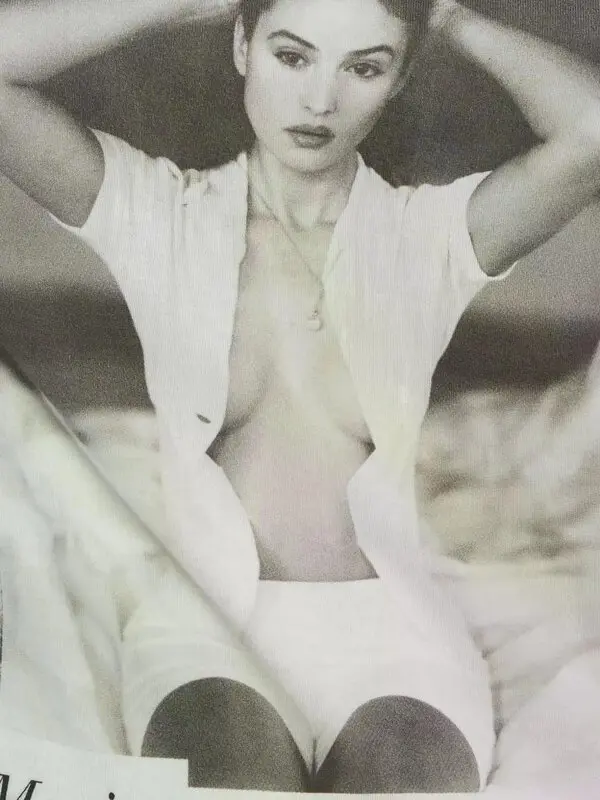 Dolce & Gabbana Monica Bellucci Photographic Print T-shirt