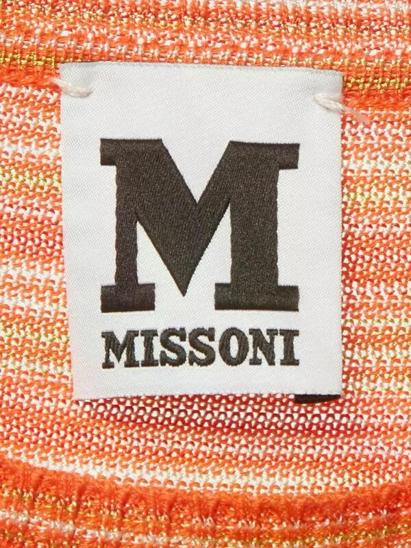 Missoni Striped T-shirt - Orange