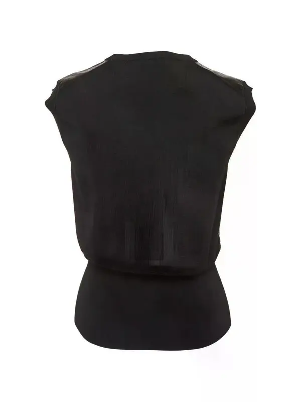 LOUIS VUITTON V-neck Knit Blouse
