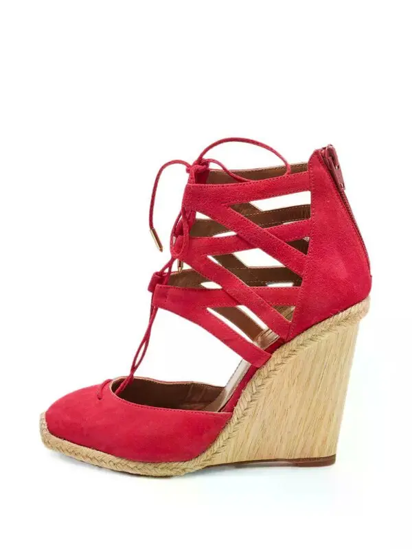 AQUAZZURA Belgravia Wedge Sandals