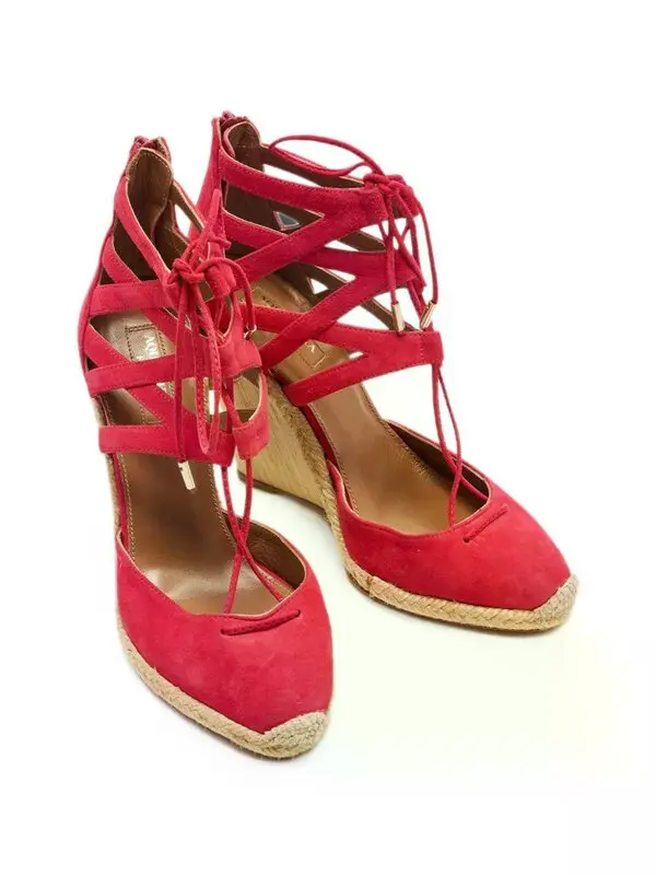 AQUAZZURA Belgravia Wedge Sandals