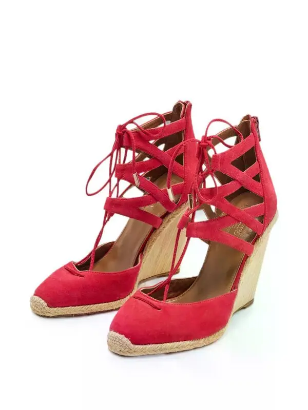 AQUAZZURA Belgravia Wedge Sandals