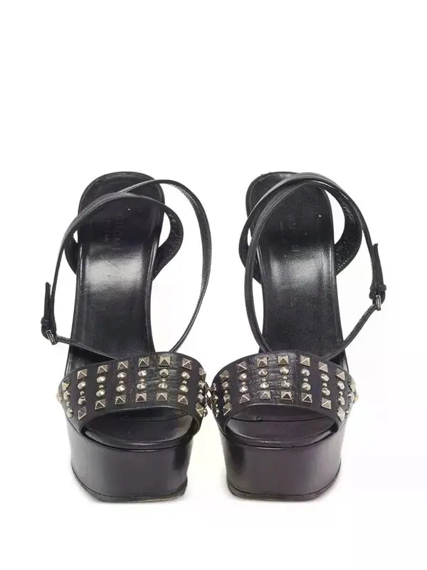 Gucci Leila Studded Platform Sandals