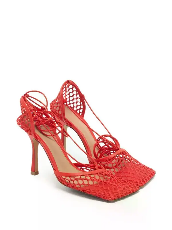 Bottega Veneta Stretch Ankle-wrap Pumps
