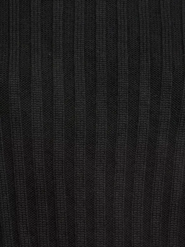 Balenciaga Ribbed Knit Turtleneck Sweater