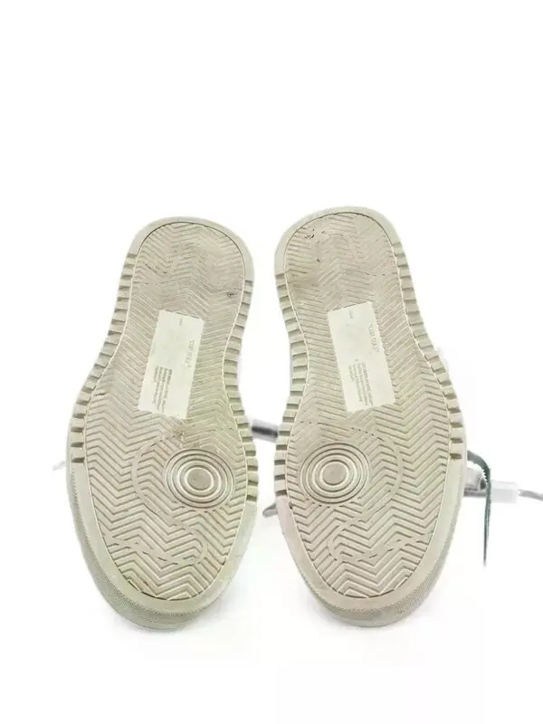 Off-White Zip Tie Sneakers - White