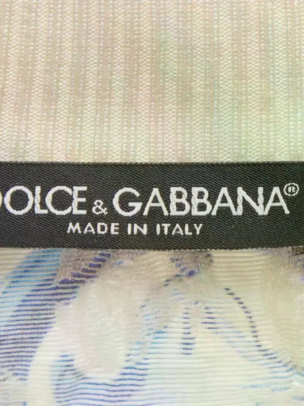 Dolce & Gabbana Majolica Jacquard Top