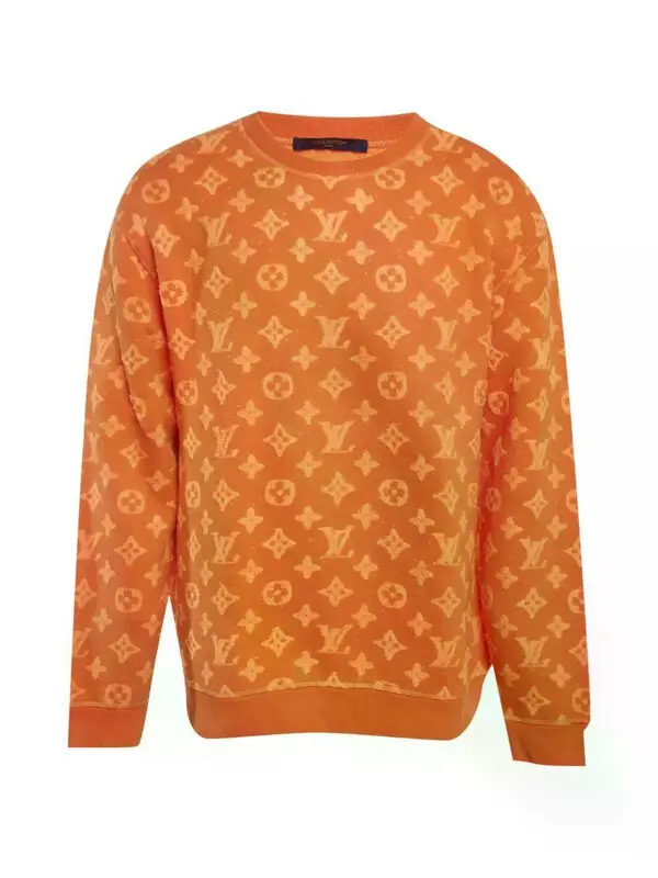 LOUIS VUITTON Monogram Fleece Sweatshirt