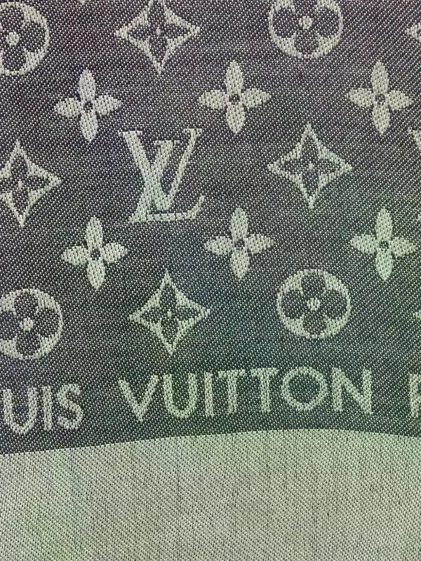 LOUIS VUITTON Monogram Square Scarf
