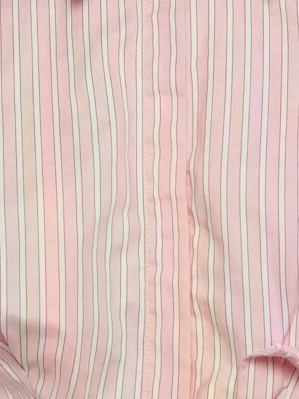 Elisabetta Franchi Striped Cotton Top