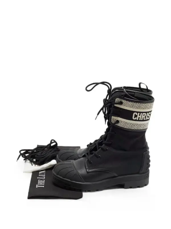 Dior D-major Combat Boots