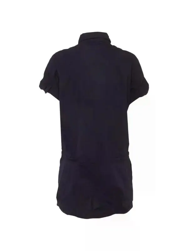 LOUIS VUITTON Short Sleeve Shirt Mini Dress