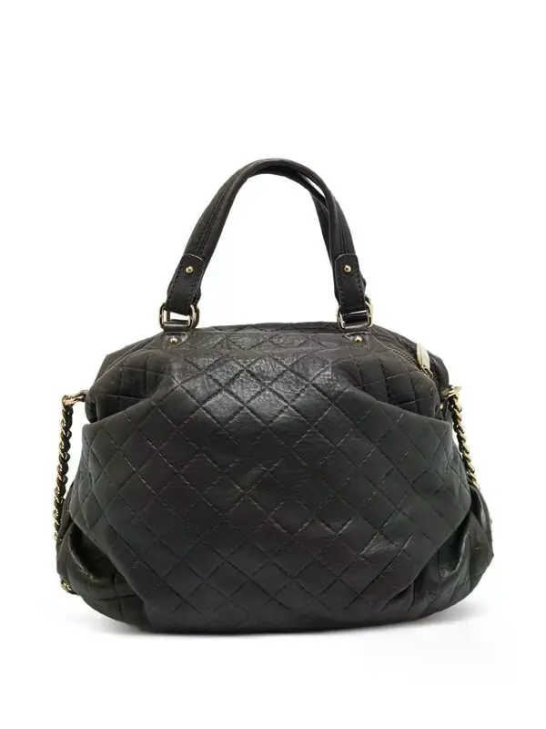 Carolina Herrera Quilted Chain-link Tote Bag
