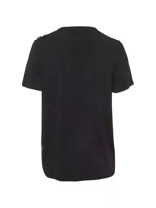 Balmain Embellished Short Sleeve T-shirt