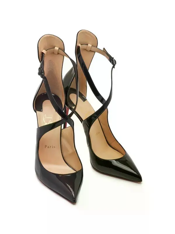 CHRISTIAN LOUBOUTIN Marlenarock Pointed-toe Pumps