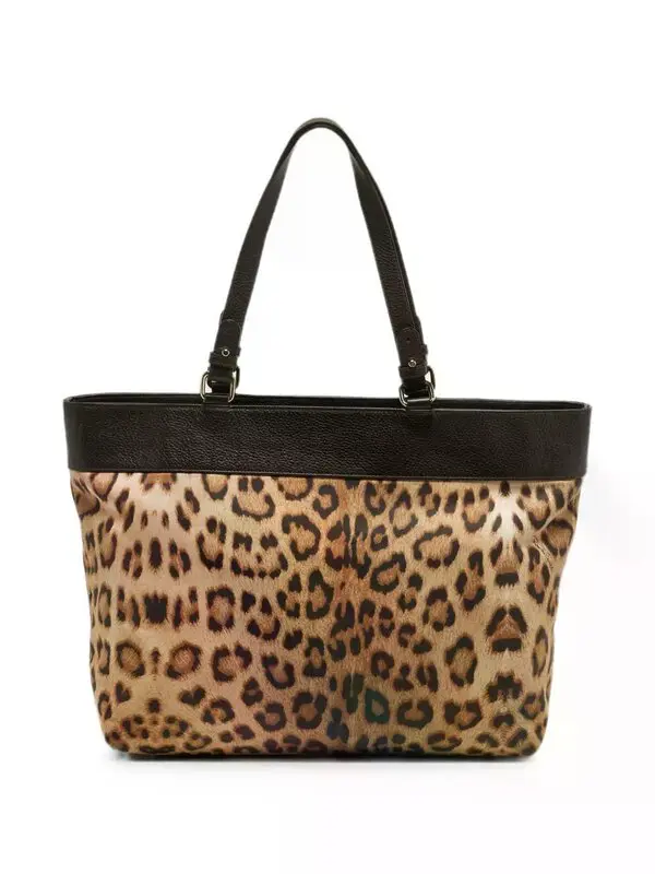 Roberto Cavalli Leopard-print Tote Bag