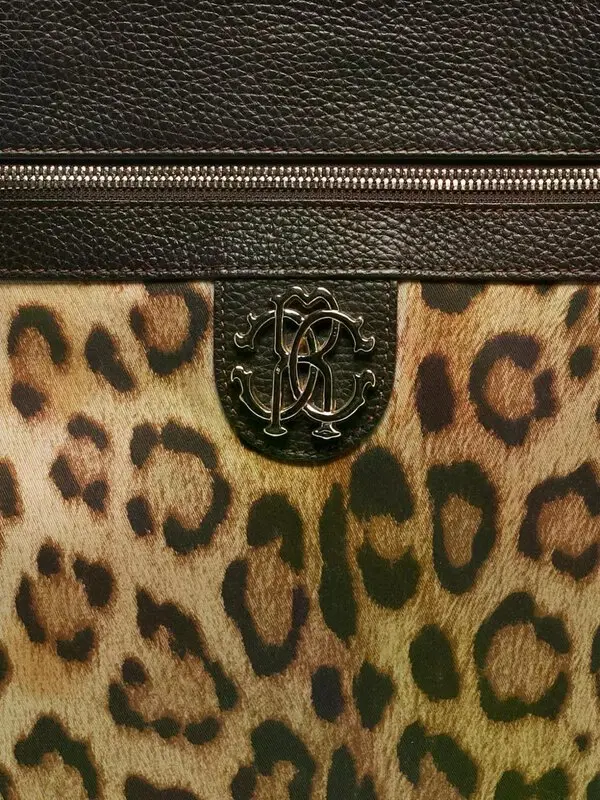 Roberto Cavalli Leopard-print Tote Bag