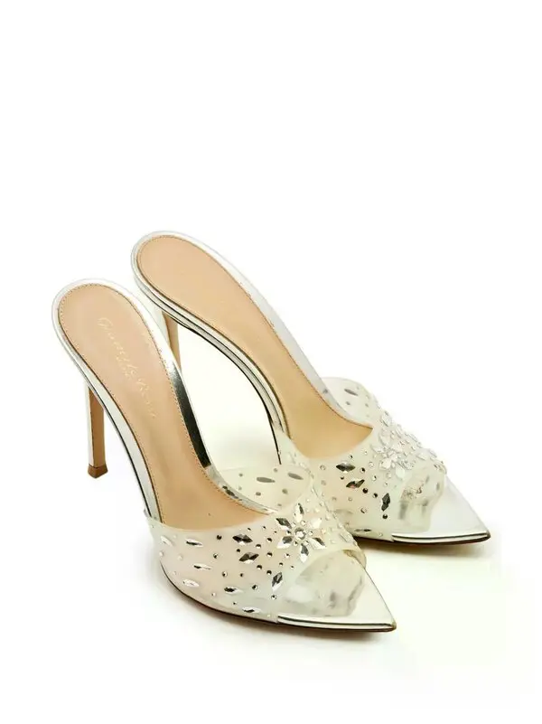GIANVITO ROSSI Embellished High Heel Sandals