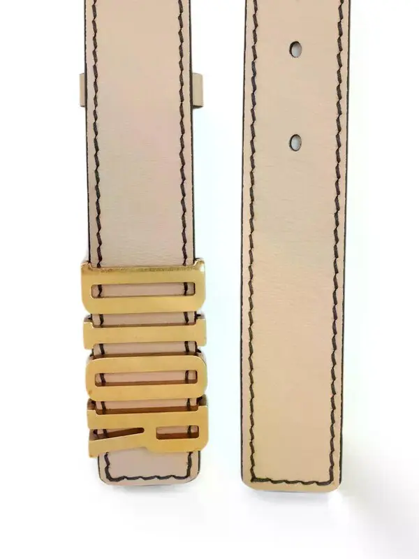 Dior D-fence Leather Belt - Pink
