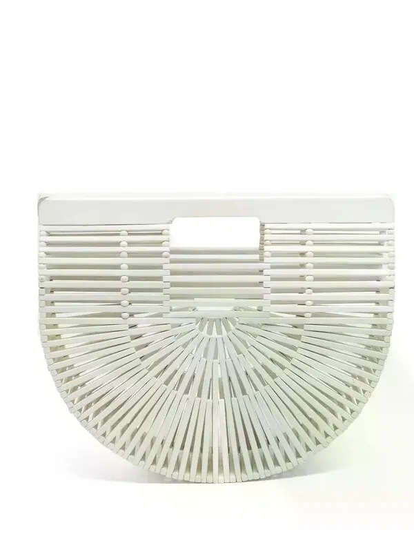 Cult Gaia Ark Clutch Bag - White