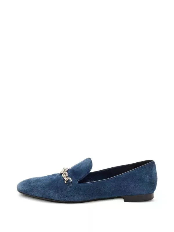 LOUIS VUITTON Embellished Smoking Pumps