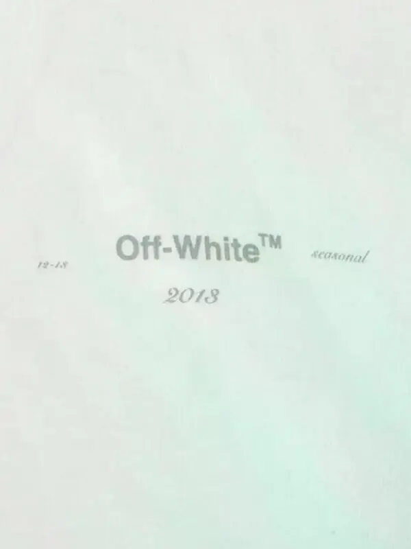 Off-White Logo-print Crew-neck T-shirt