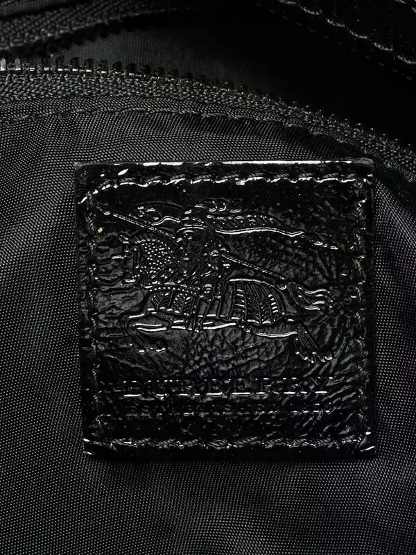 Burberry Floral Beat Check Tote Bag