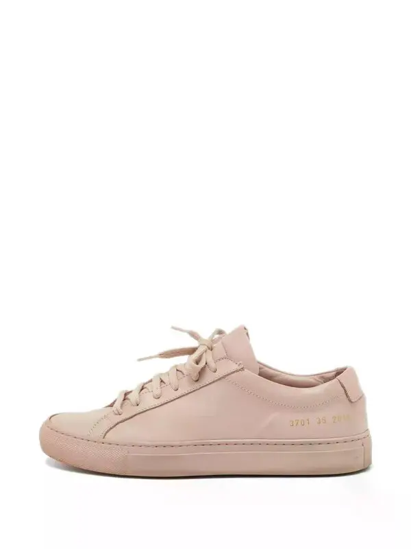 COMMON PROJECTS Achilles Leather Sneakers - Pink