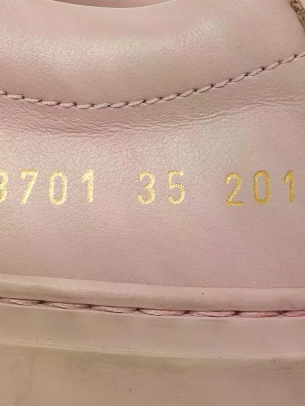 COMMON PROJECTS Achilles Leather Sneakers - Pink