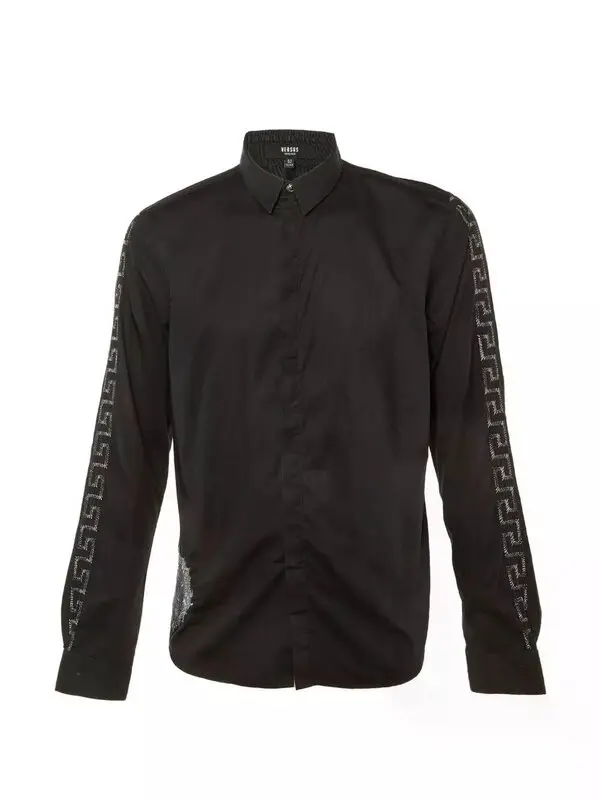Versace Greca-embroidered Shirt