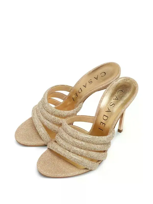 Casadei Blade Glitter Sandals