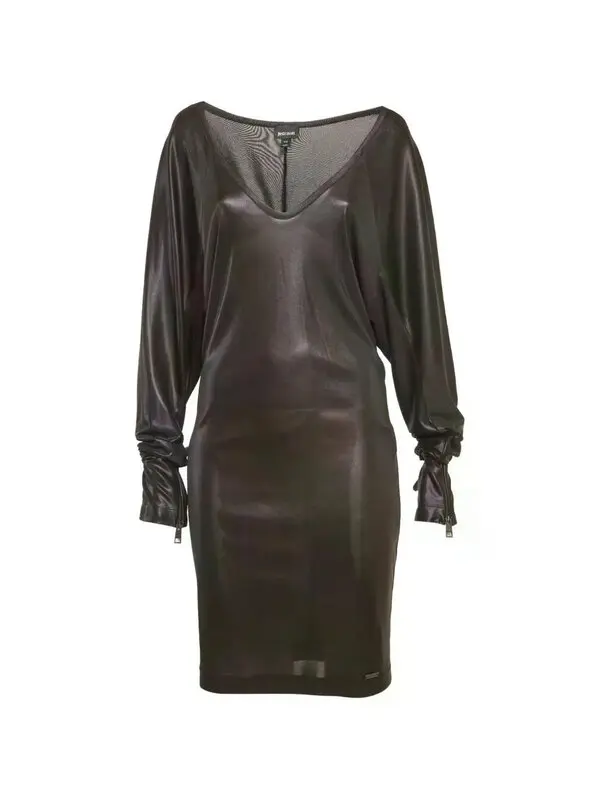 Just Cavalli Zip-cuff Mini Dress