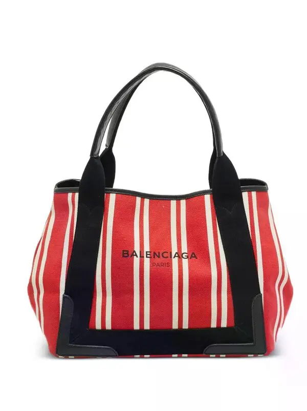 Balenciaga Small Cabas Tote Bag - Red