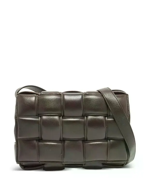 Bottega Veneta Cassette Shoulder Bag - Brown