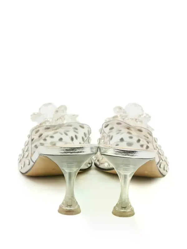 Mach & Mach Crystal-embellished Mules