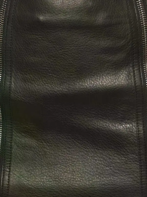 Alexander McQueen Leather Mini Skirt