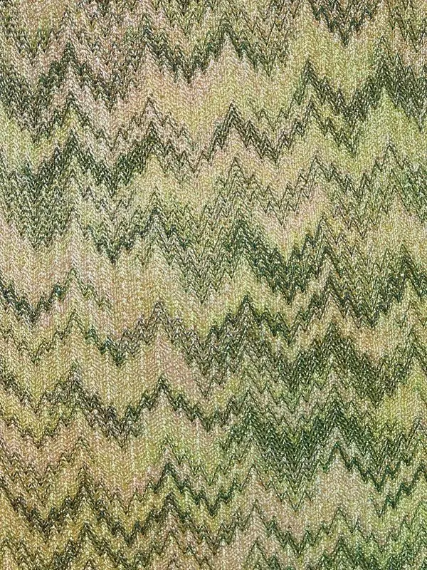 Missoni Chevron Pattern Mini Dress