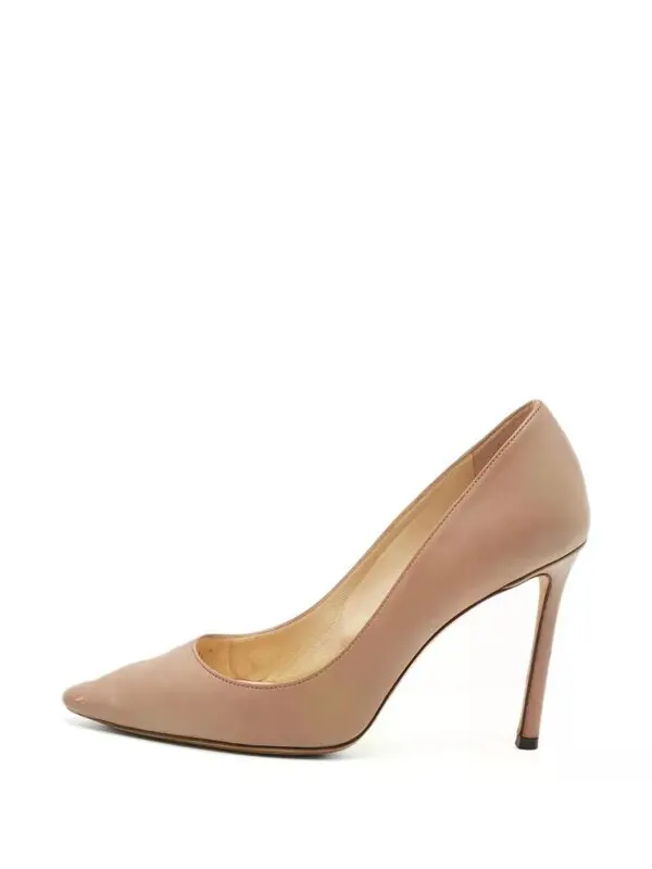 JIMMY CHOO Romy Pointed-toe Pumps - Neutrals